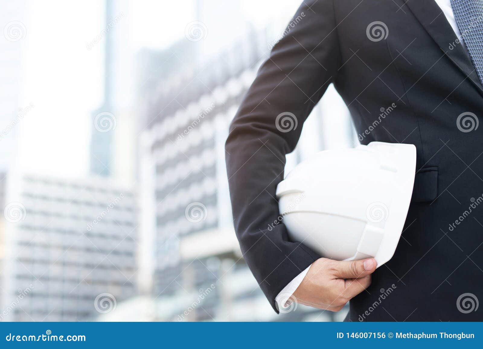 Contractor Construction Man With Hard Hat Stock Image | CartoonDealer ...