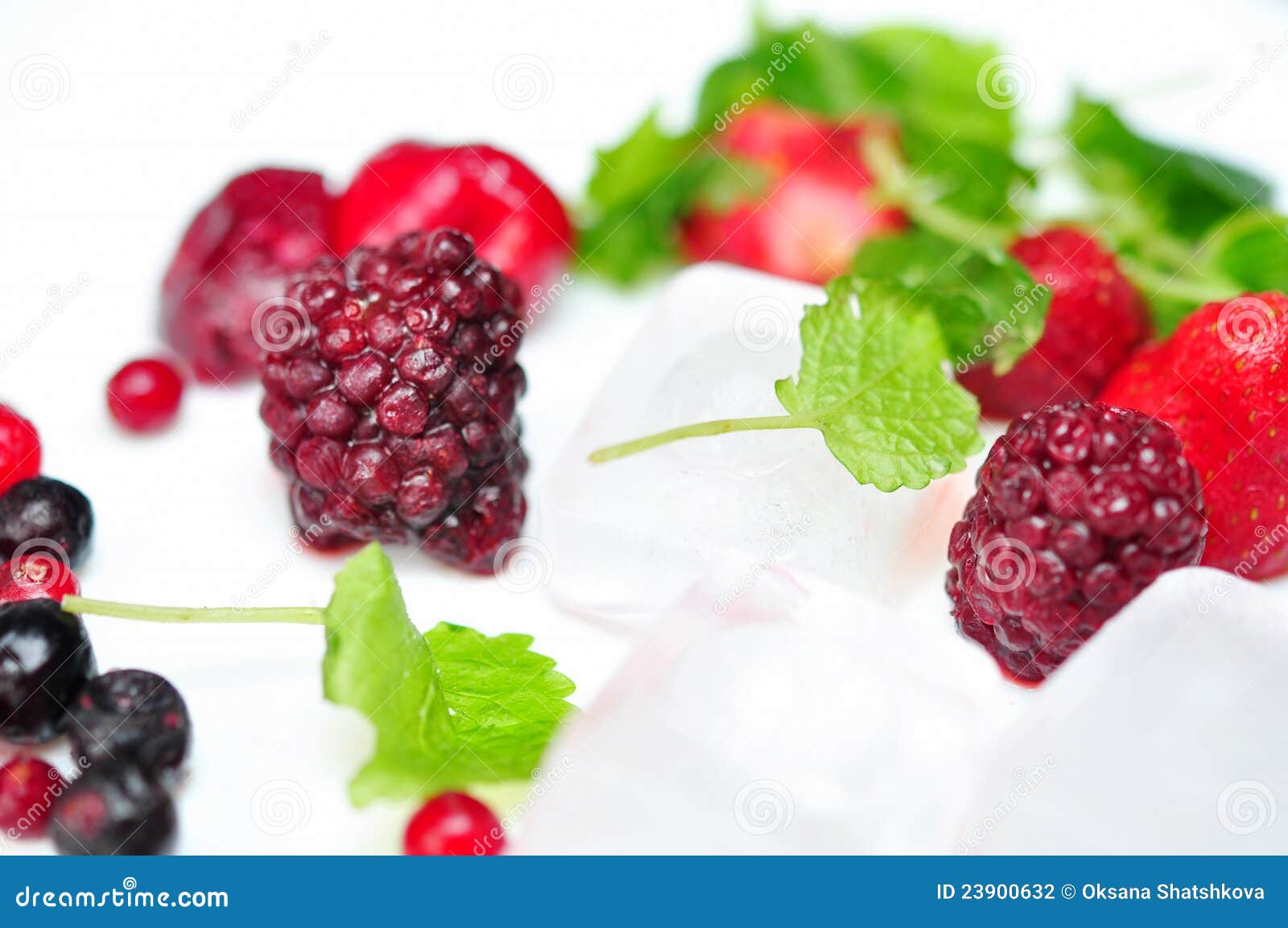 Close Up of Frozen Mixed Fruit Stock Photo - Image of frozen ...