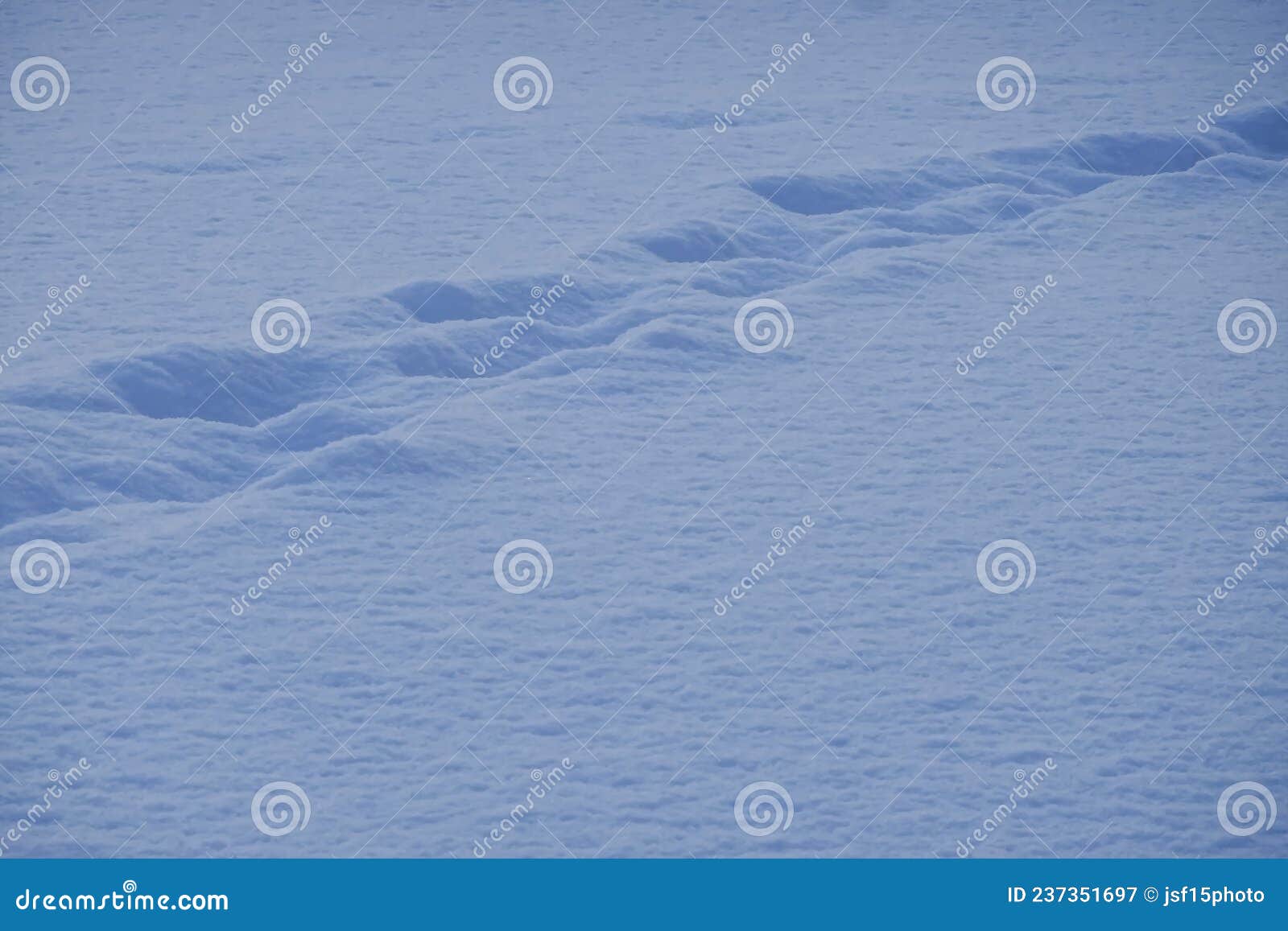 Close Up, Full Frame of White, Light Blue Snow Texture with Steps ...