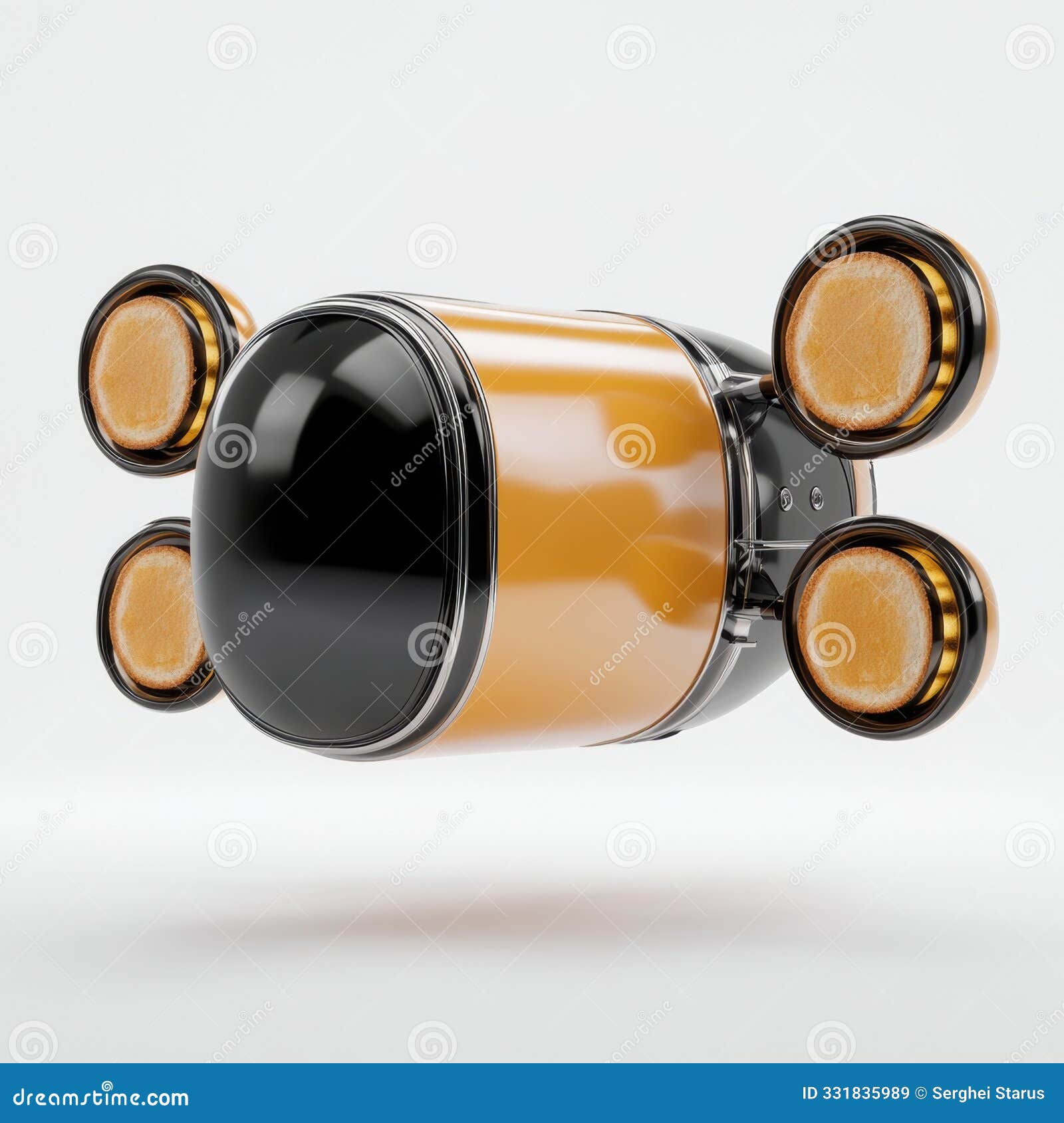 Car Wheels Set - Four Car Wheels Arranged In A Row On The Asphalt Road ...