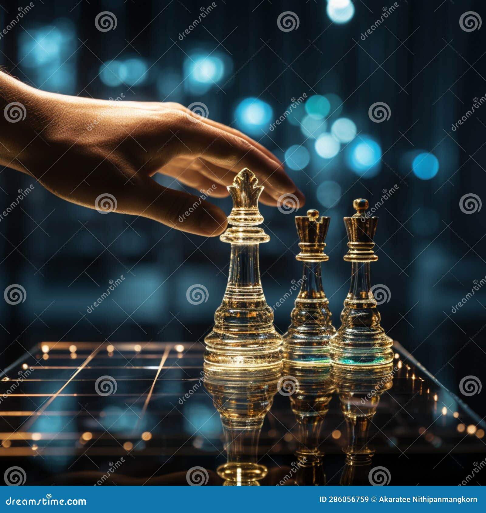 Close-up of a Game of Chess Technology Design Display Business ...