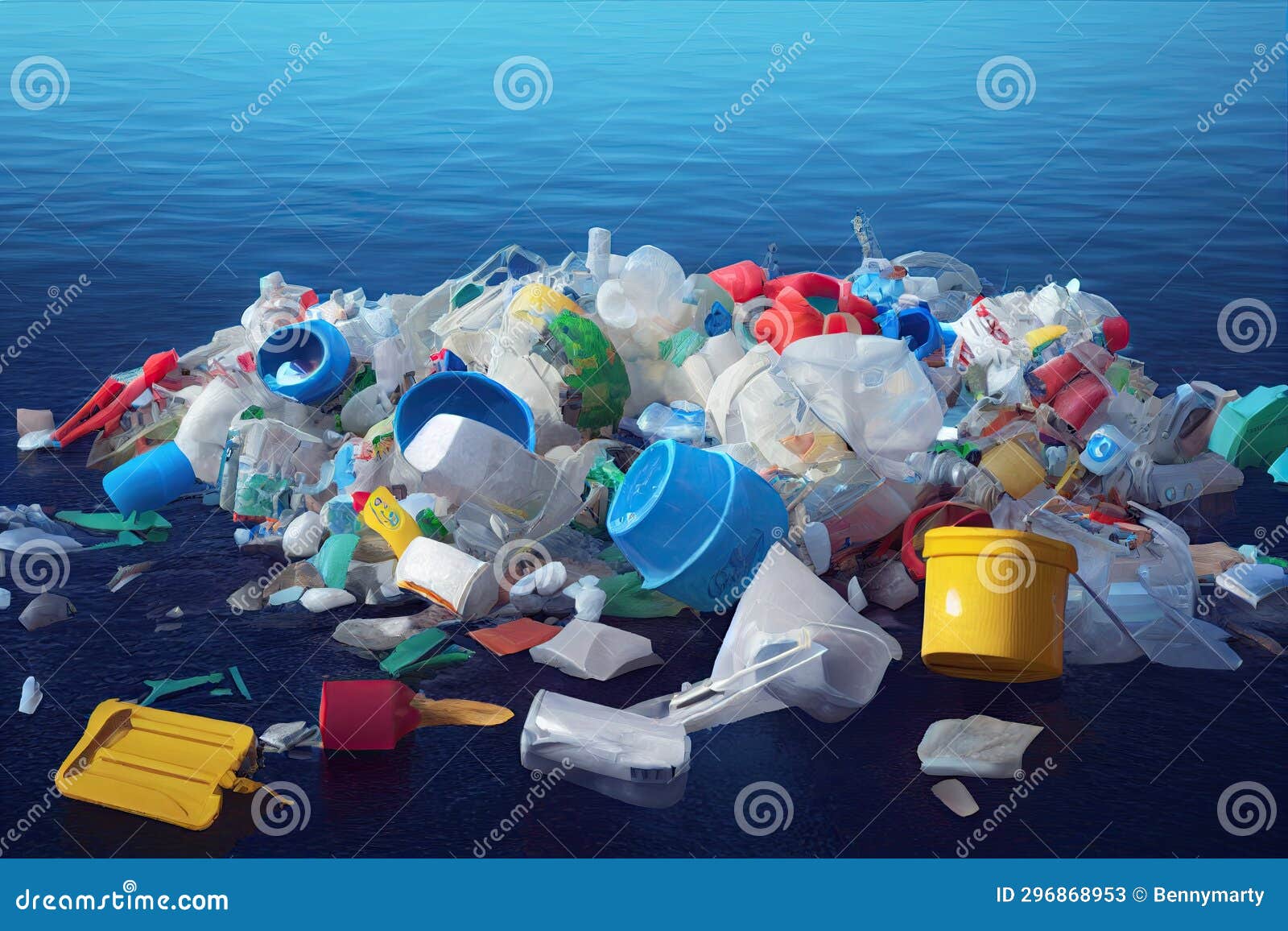 The Great Pacific Garbage Patch: Aerial View Of Massive Areof Plastic ...