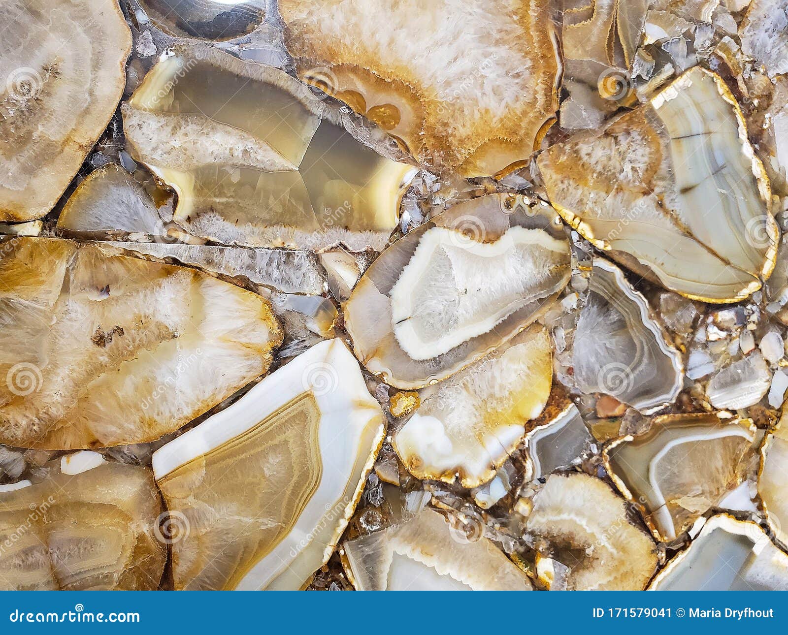 Close Up of Geode Rock Collection Stock Image - Image of design, flat ...