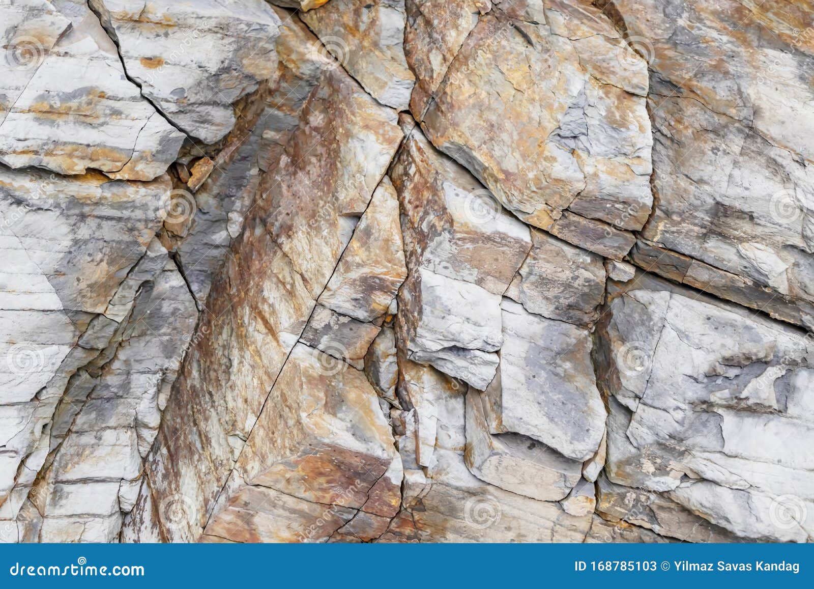 Geological Rock Shapes and Patterns Stock Image - Image of hard ...