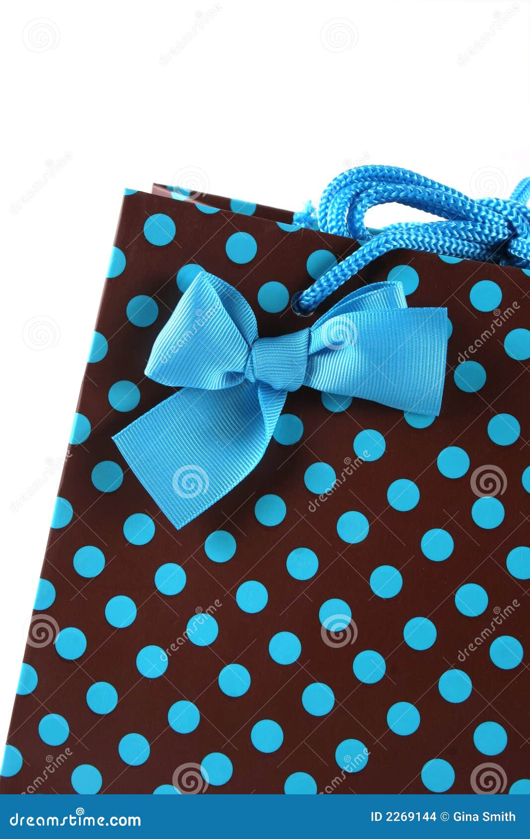 Close-up of a gift bag. stock photo. Image of celebration - 2269144