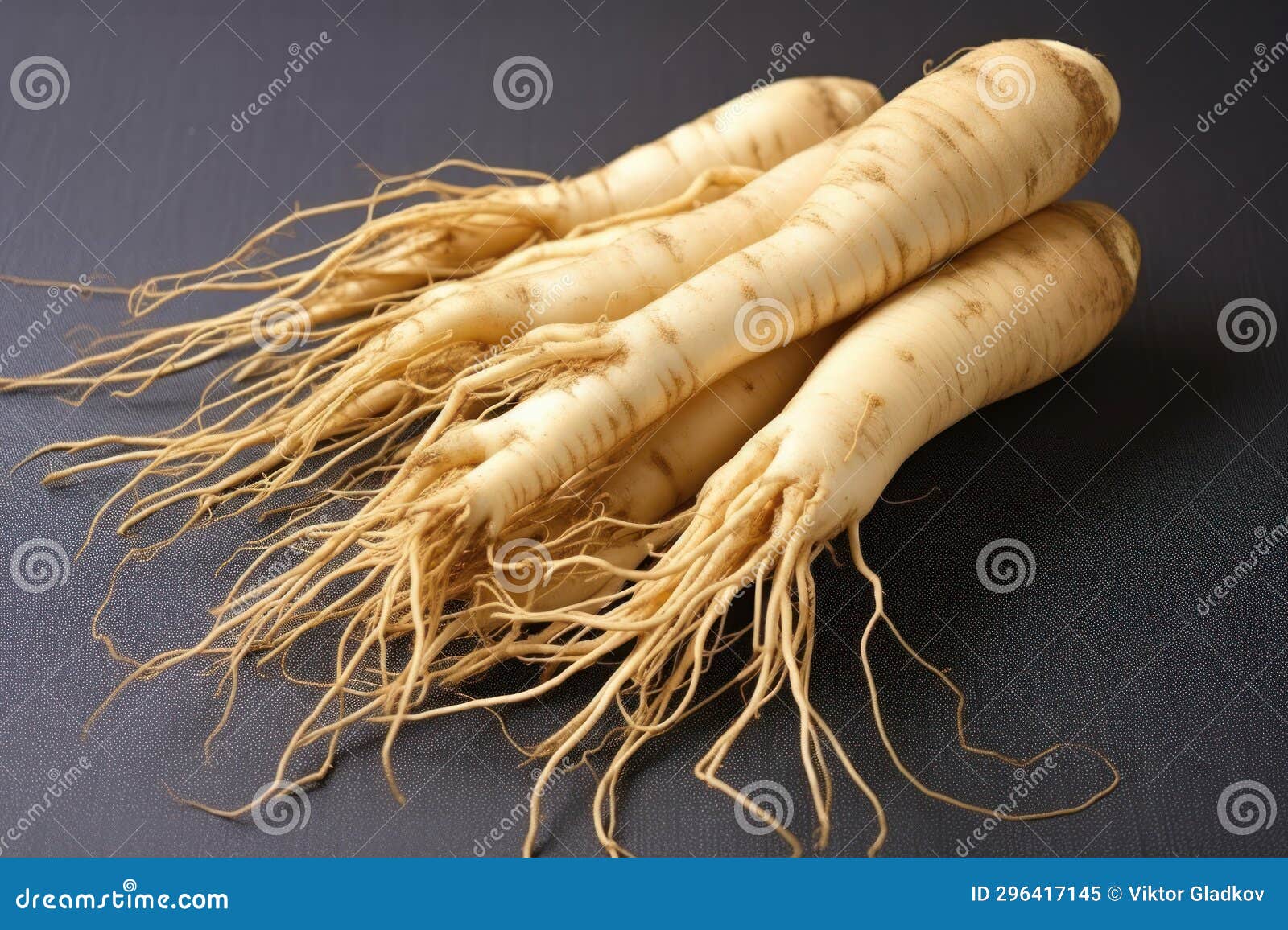 Close-up of a Ginseng Root. Generative AI Stock Image - Image of ...