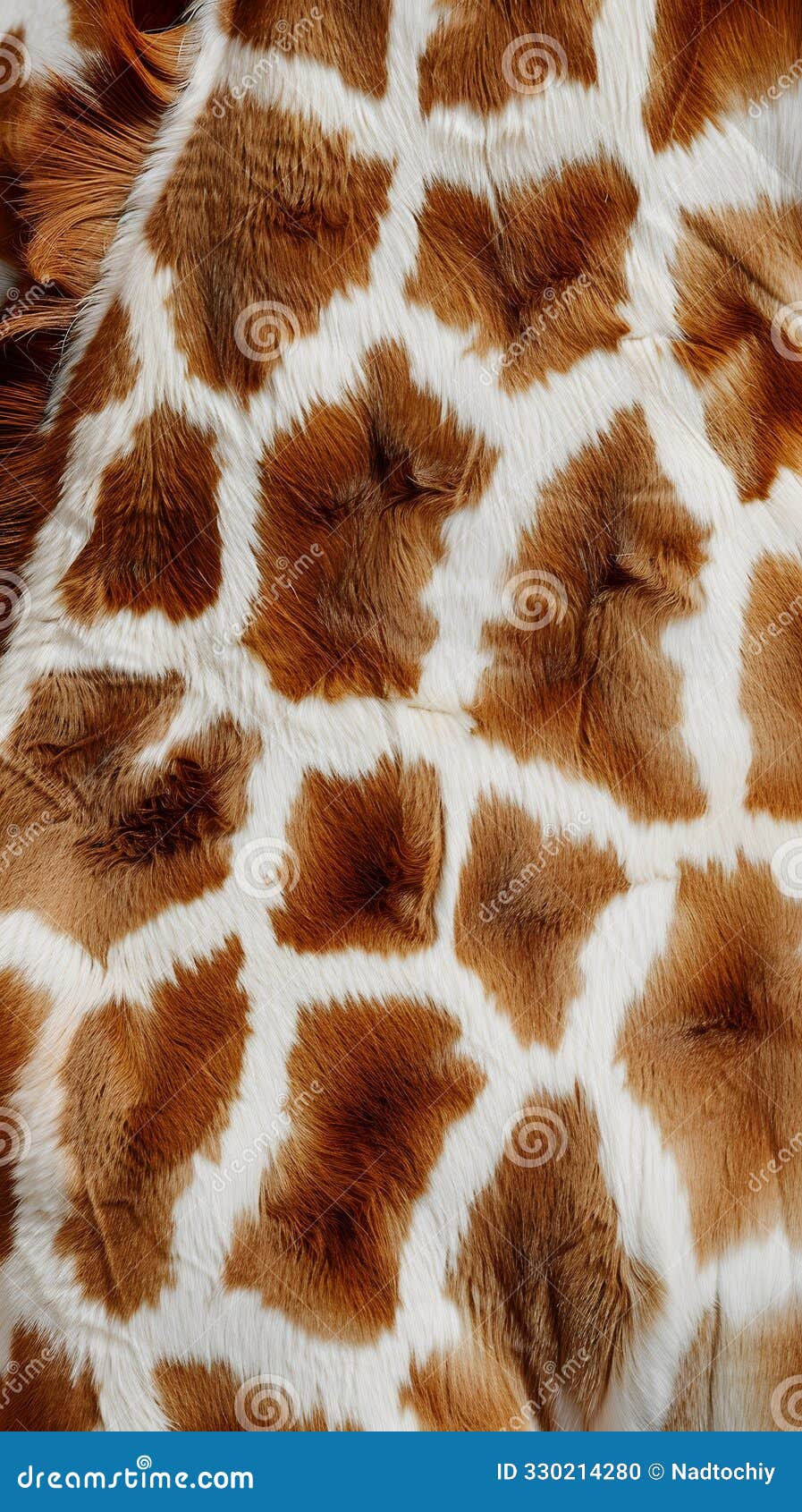Close-up of Giraffe Skin Pattern and Texture, Natural Design Stock ...