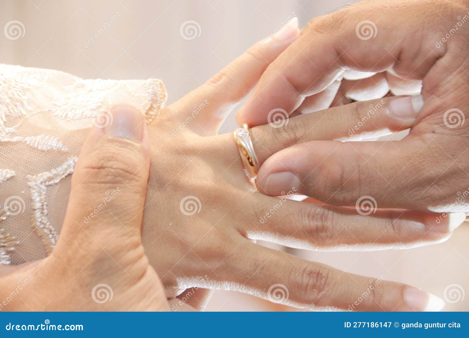 Close Up of Girl and Boy Hands and Engagement Ring Stock Image - Image ...