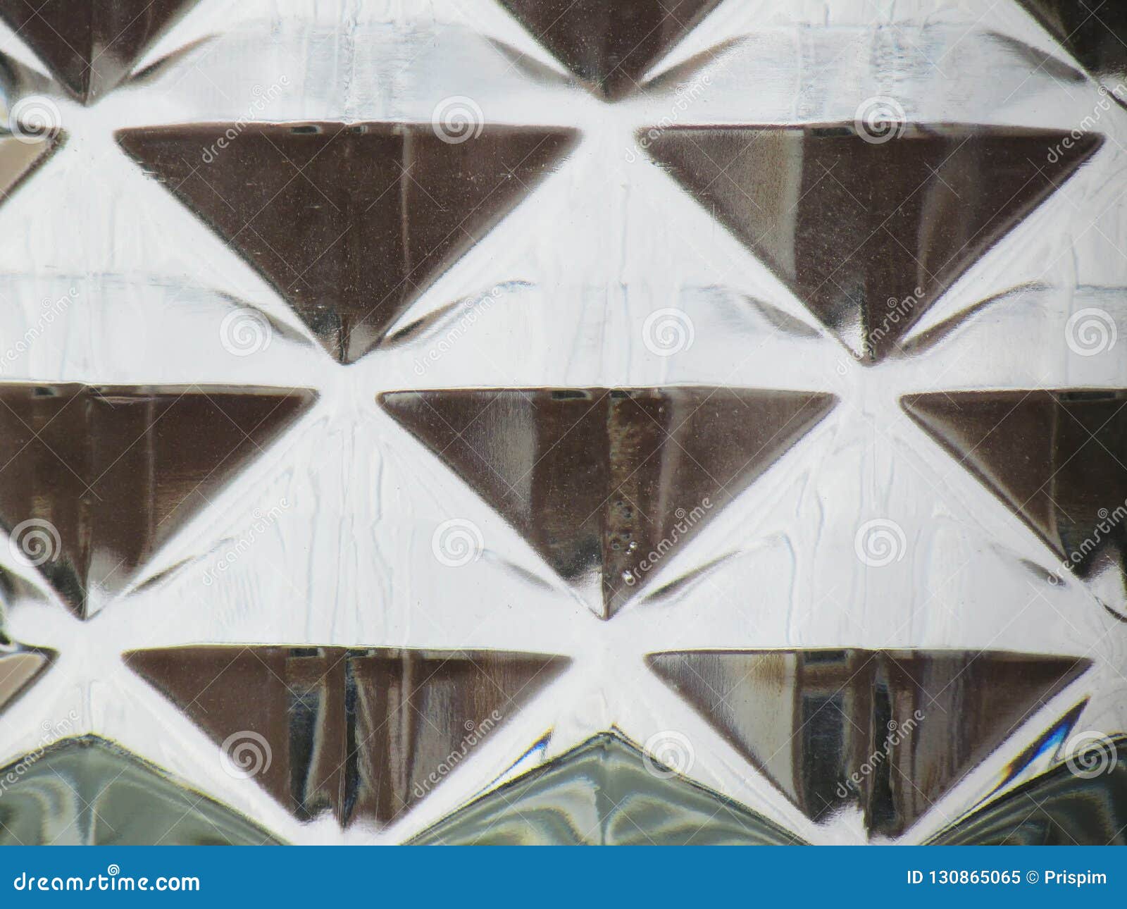 Close Up Glass Blocks with Light and Shadow Inside the Building Stock ...