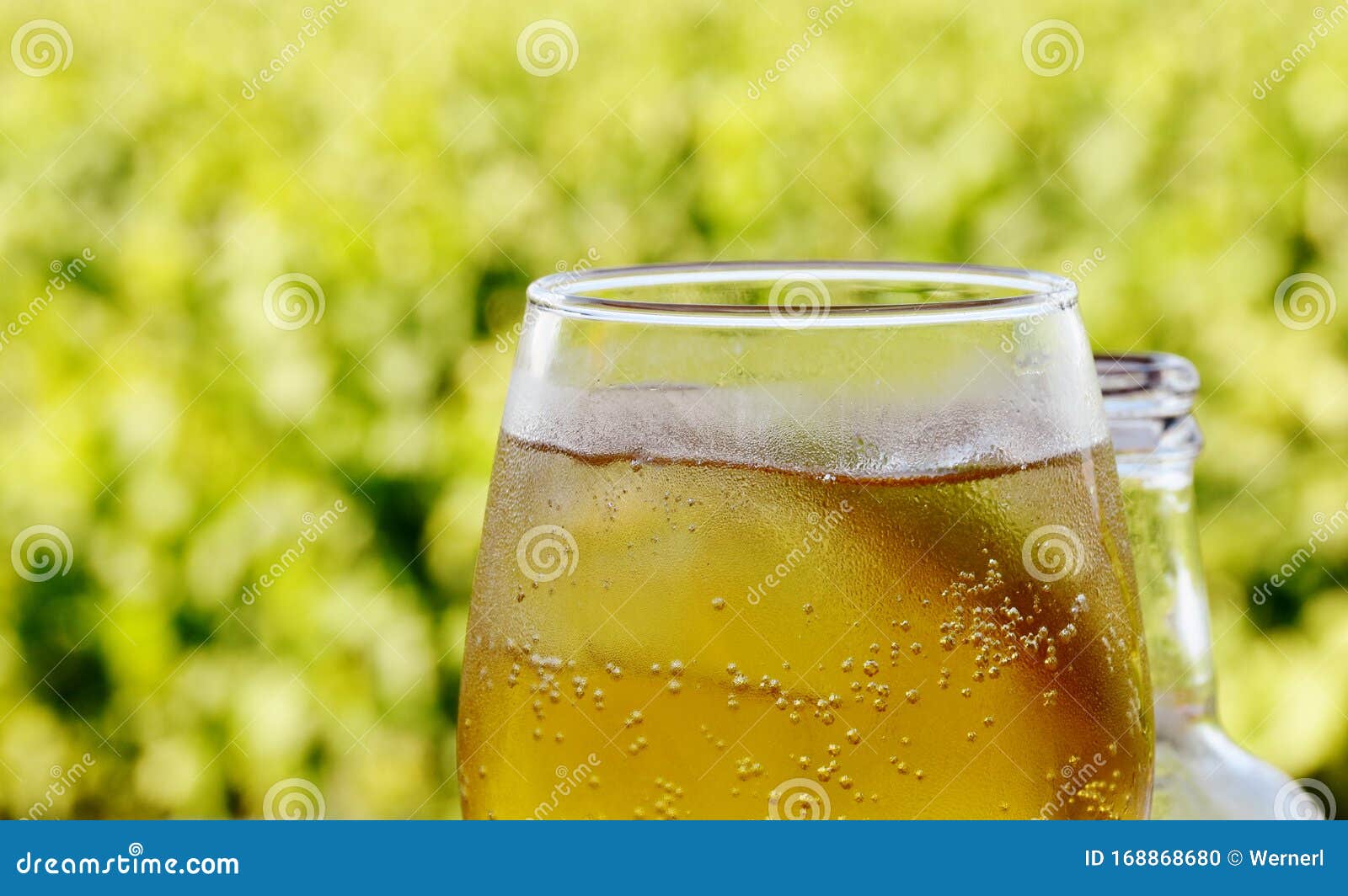 Ice cold cider stock photo. Image of close, decorative - 168868680