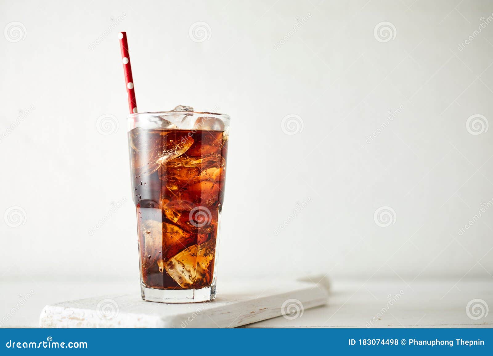Close Up Glass of Refreshing Cola Stock Photo - Image of cola, food ...