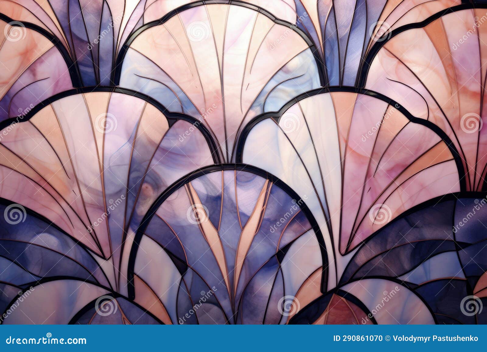 Close Up of Glass Window with Pattern on it. Generative AI Stock Photo ...