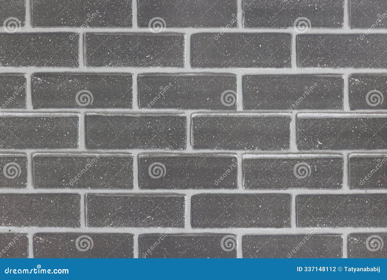Close-up of Glossy Smooth Grey Brick Wall. Background for Interior and ...