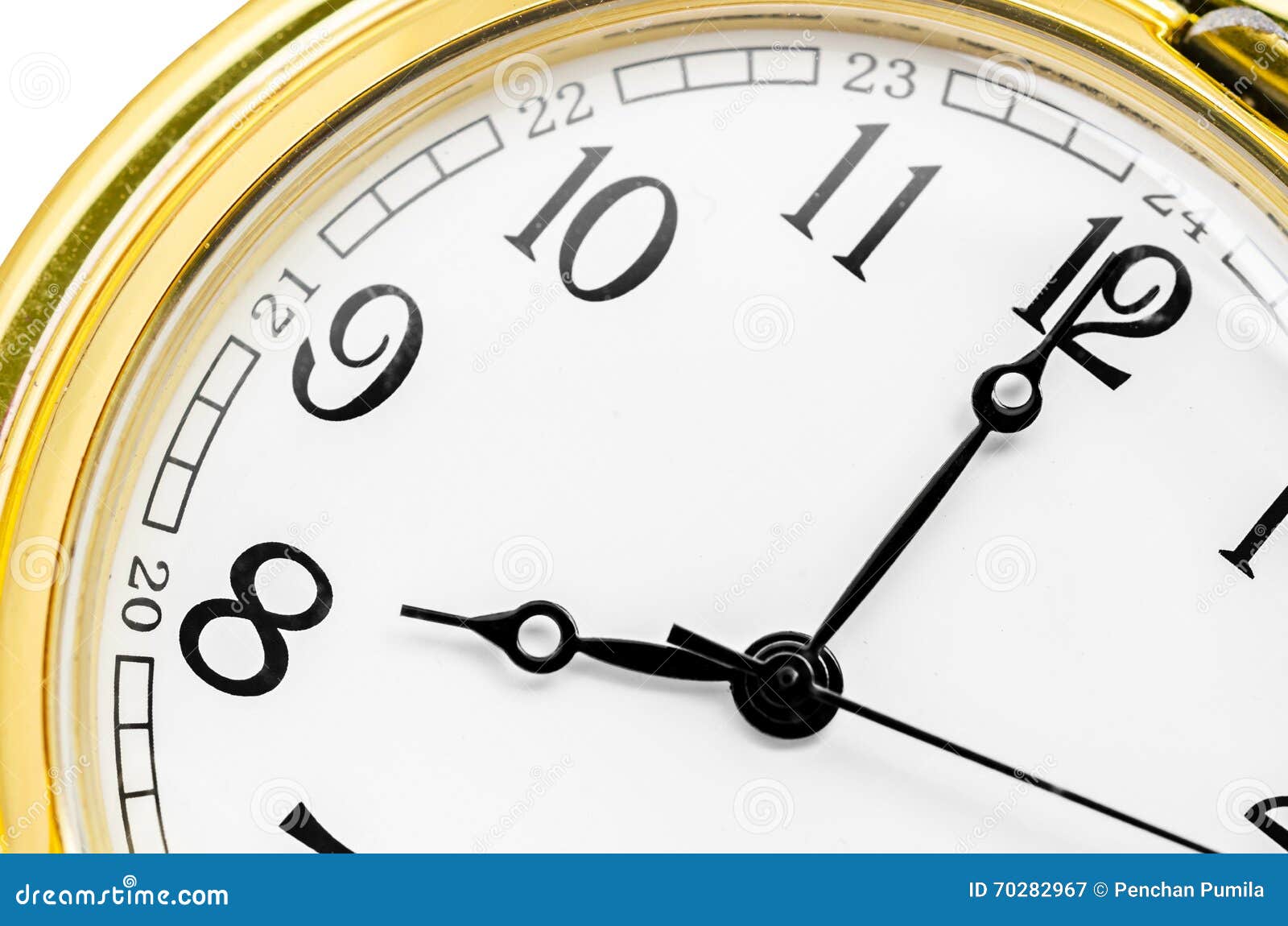 Close up gold clock face. stock image. Image of dial - 70282967