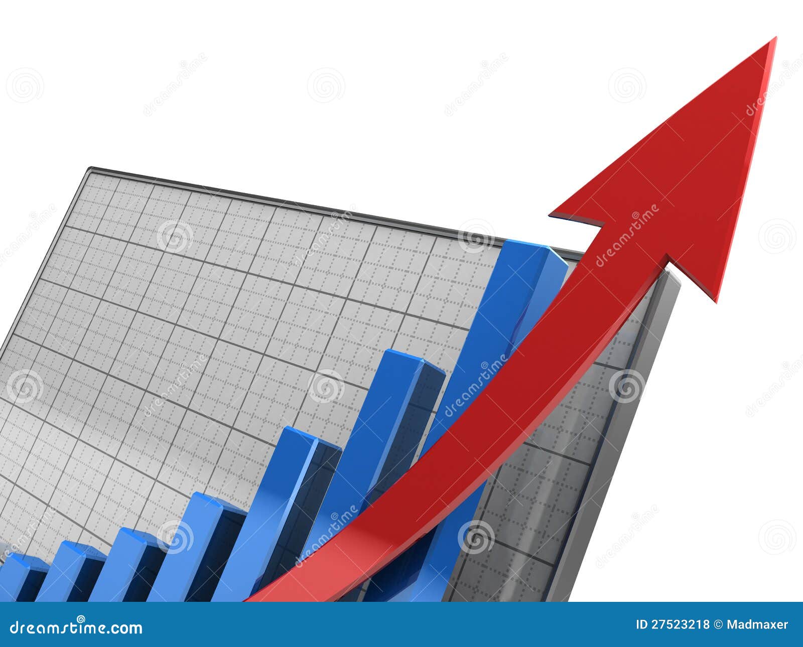 Close-up of graph stock illustration. Illustration of calculation ...