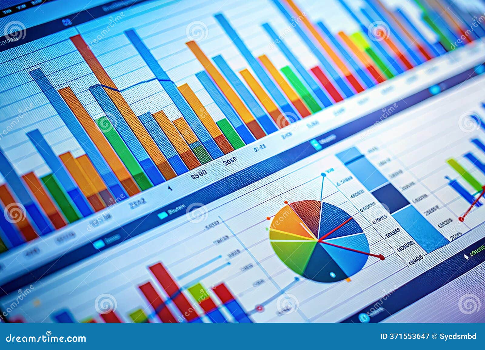 Statistic Interpretation Line Icons Collection. Analysis, Data, Insight ...