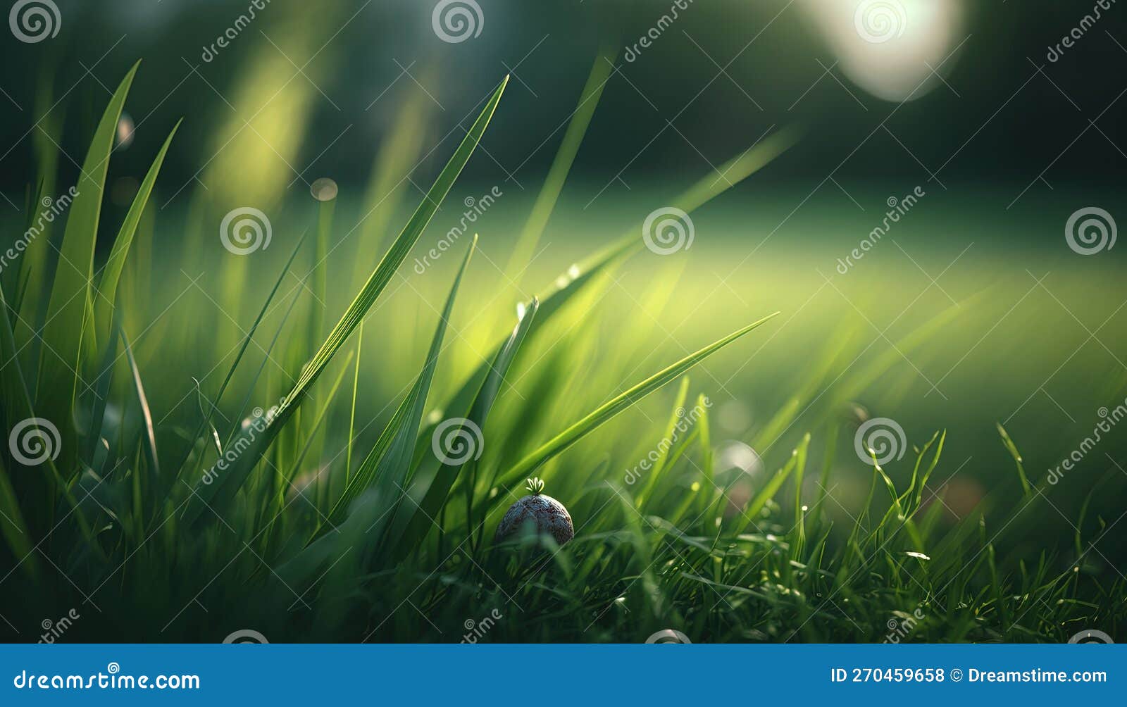 A Close Up of a Grass with a Blurry Background. Stock Photo - Image of ...