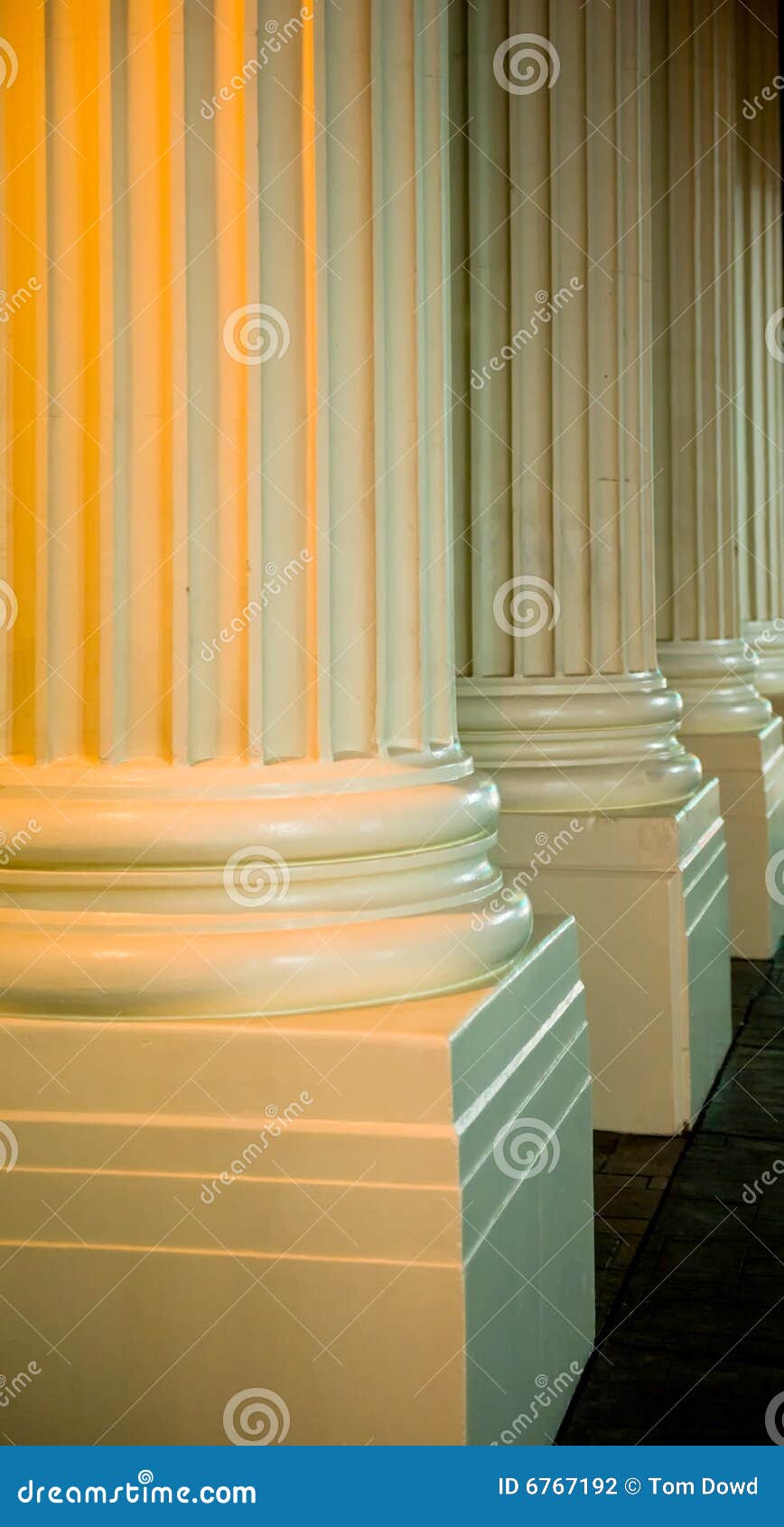 Close Up Of Columns And Girders Of Elevated Water Storage Tank Stock ...
