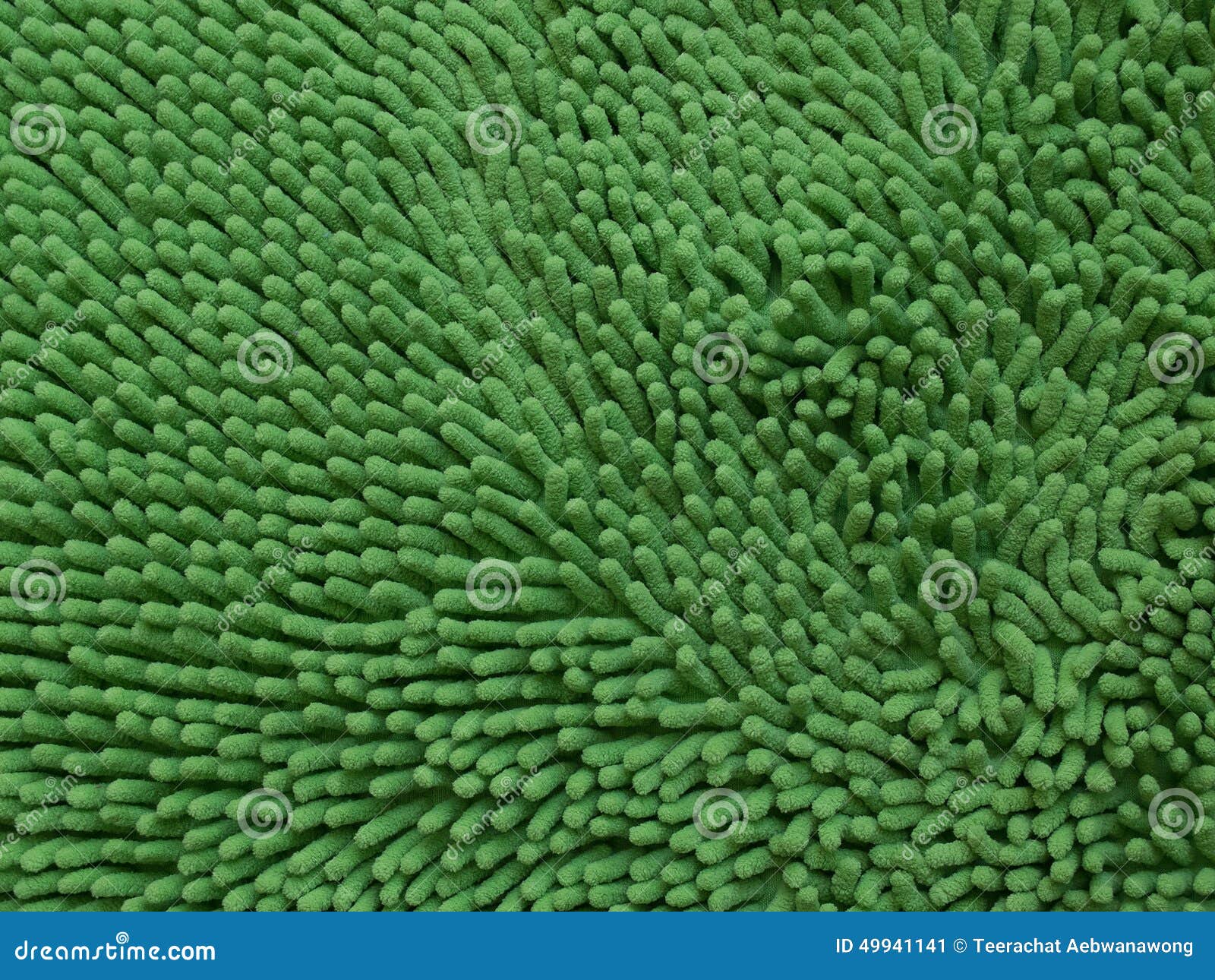 Close-up Green Cleaning Doormat or Carpet or Rag Texture Stock Image ...