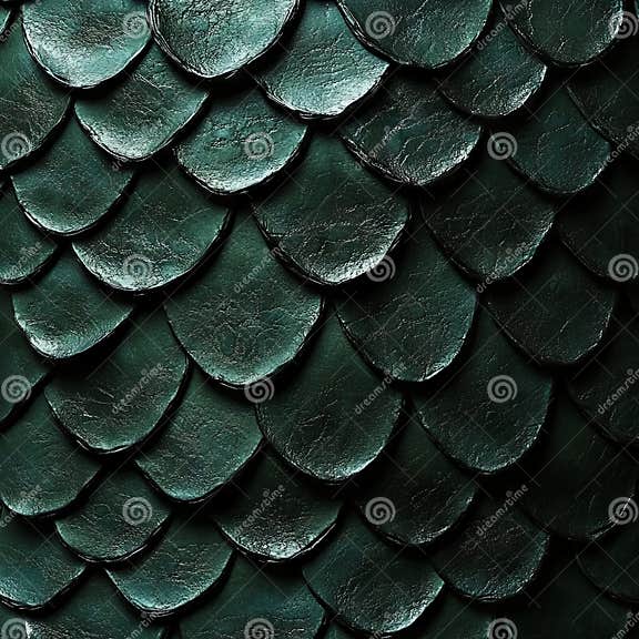 A Close Up of a Green Dragon Scales Pattern Stock Photo - Image of ...