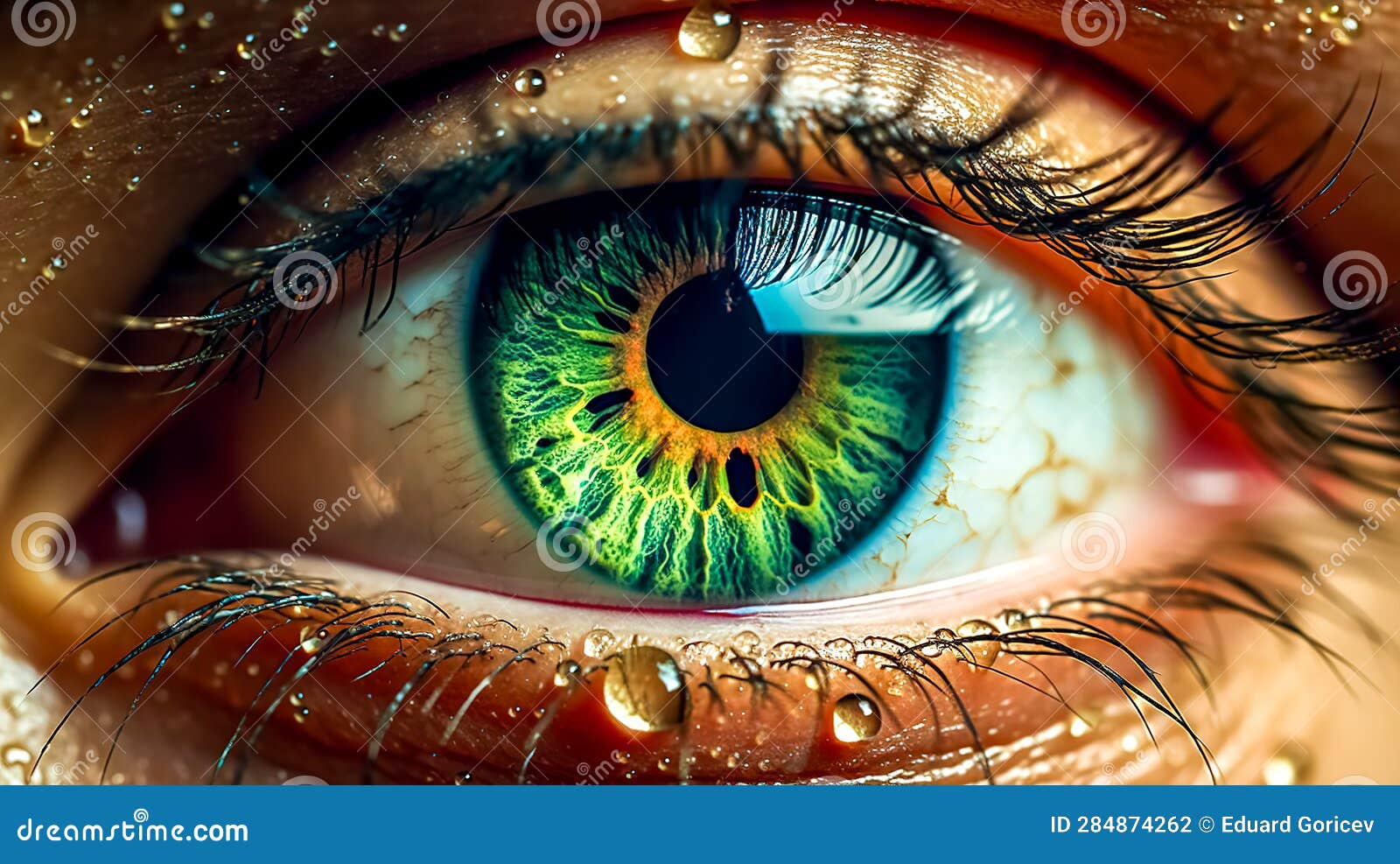 Human Tear Drainage System Anatomy. Lacrimal Apparatus And Tear Flow ...