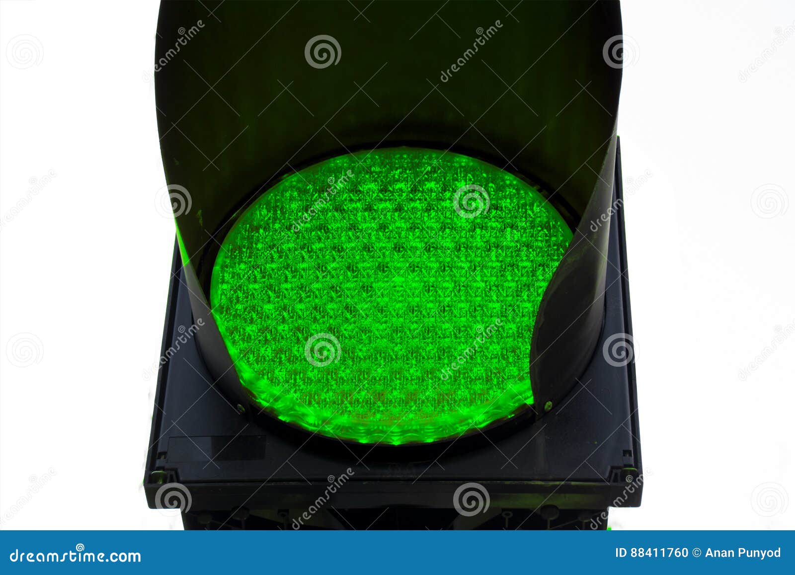 Close Up Green Light Traffic Running Sign Stock Photo - Image of symbol ...