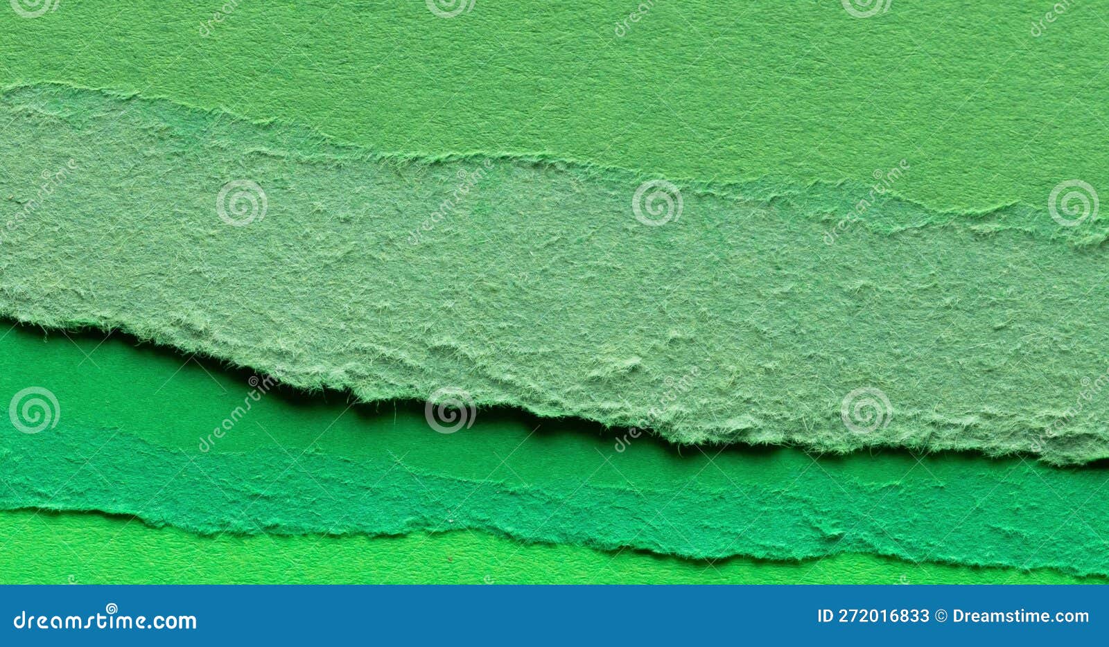 Close Up of Green Ripped Paper with Copy Space Stock Image - Image of ...