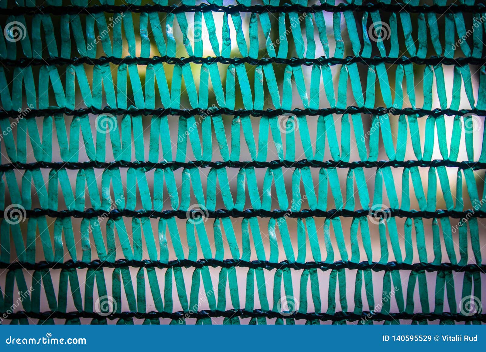 Close Up Green Shading Net Texture Stock Image - Image of industry ...
