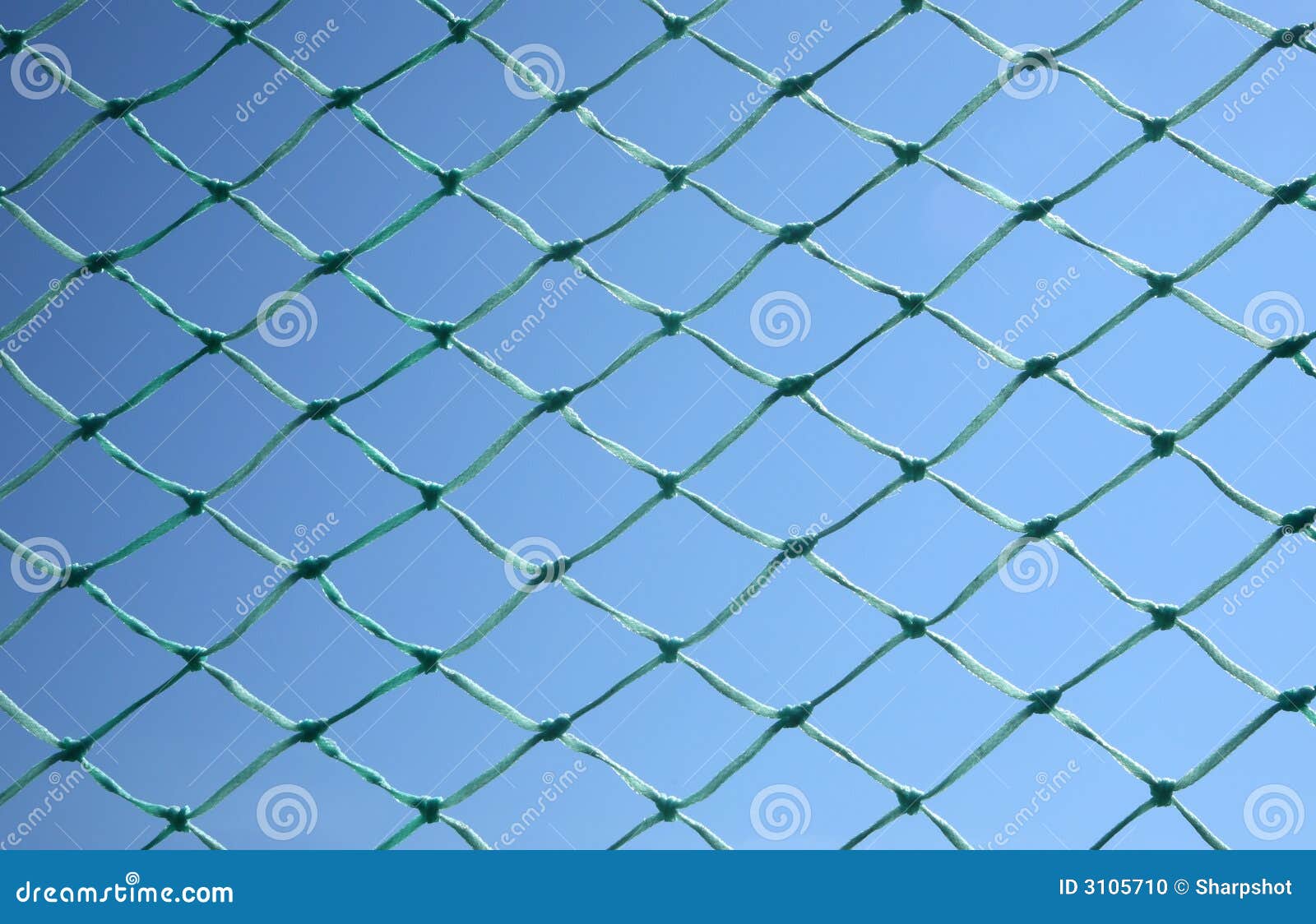 Close Up of a Green Soccer Net Stock Photo - Image of background, goal ...