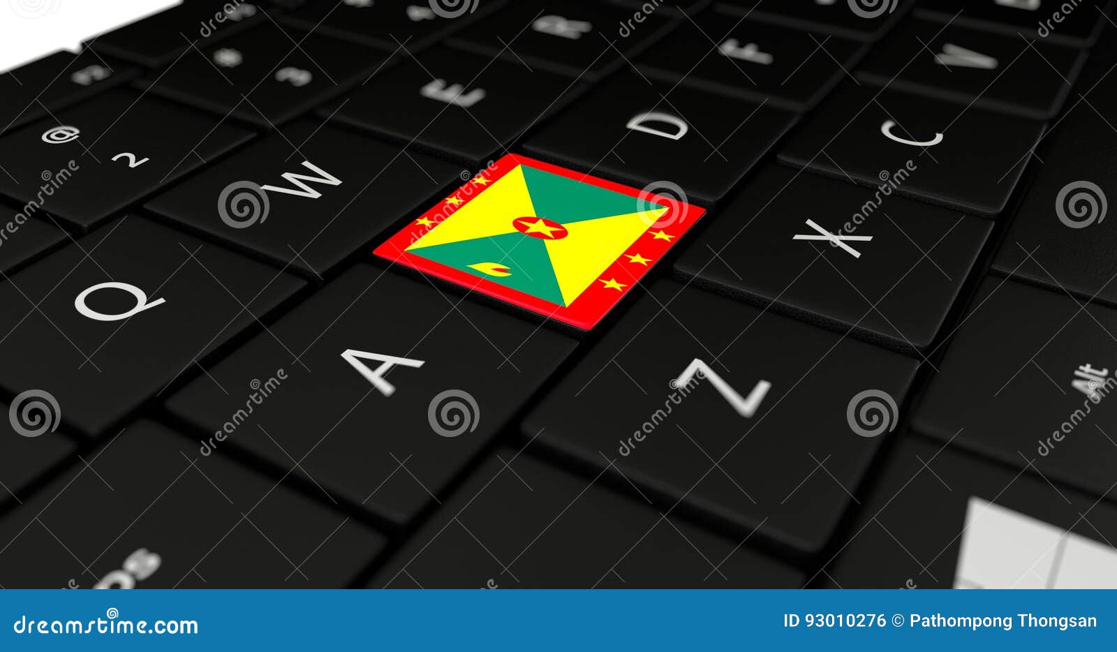 Close Up of Grenade Button. Stock Illustration - Illustration of ...