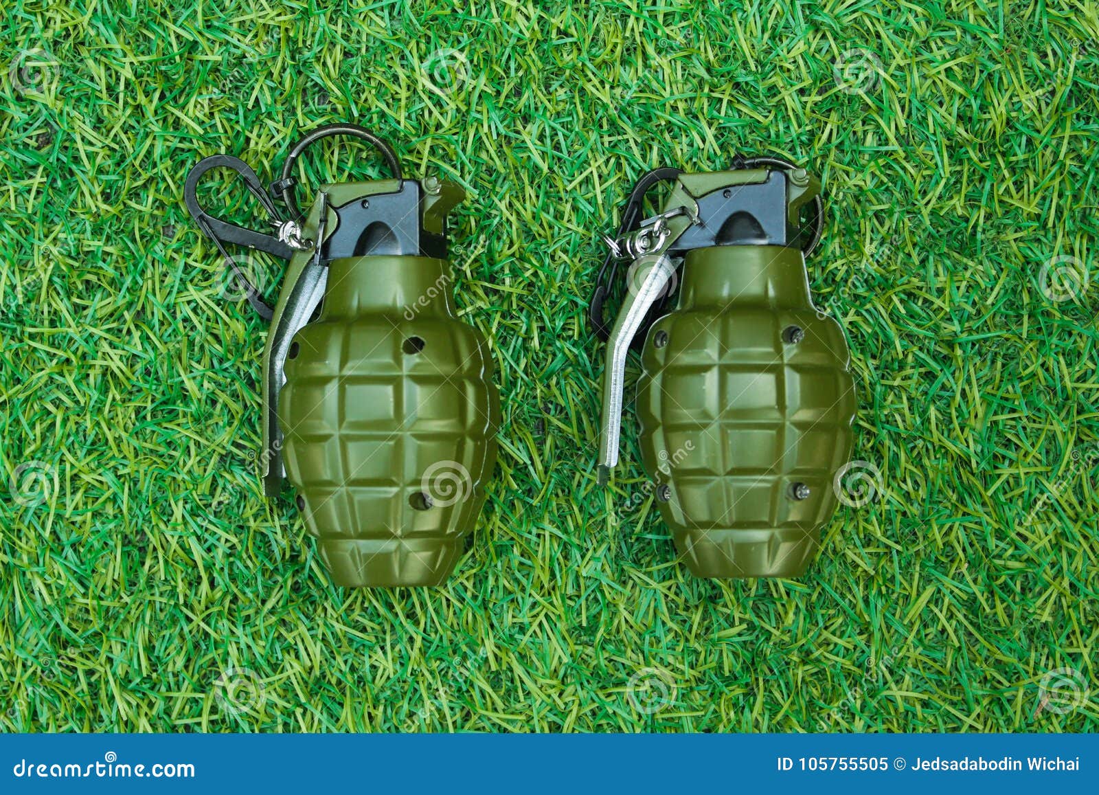 A grenade on grass stock image. Image of ammunition - 105755505