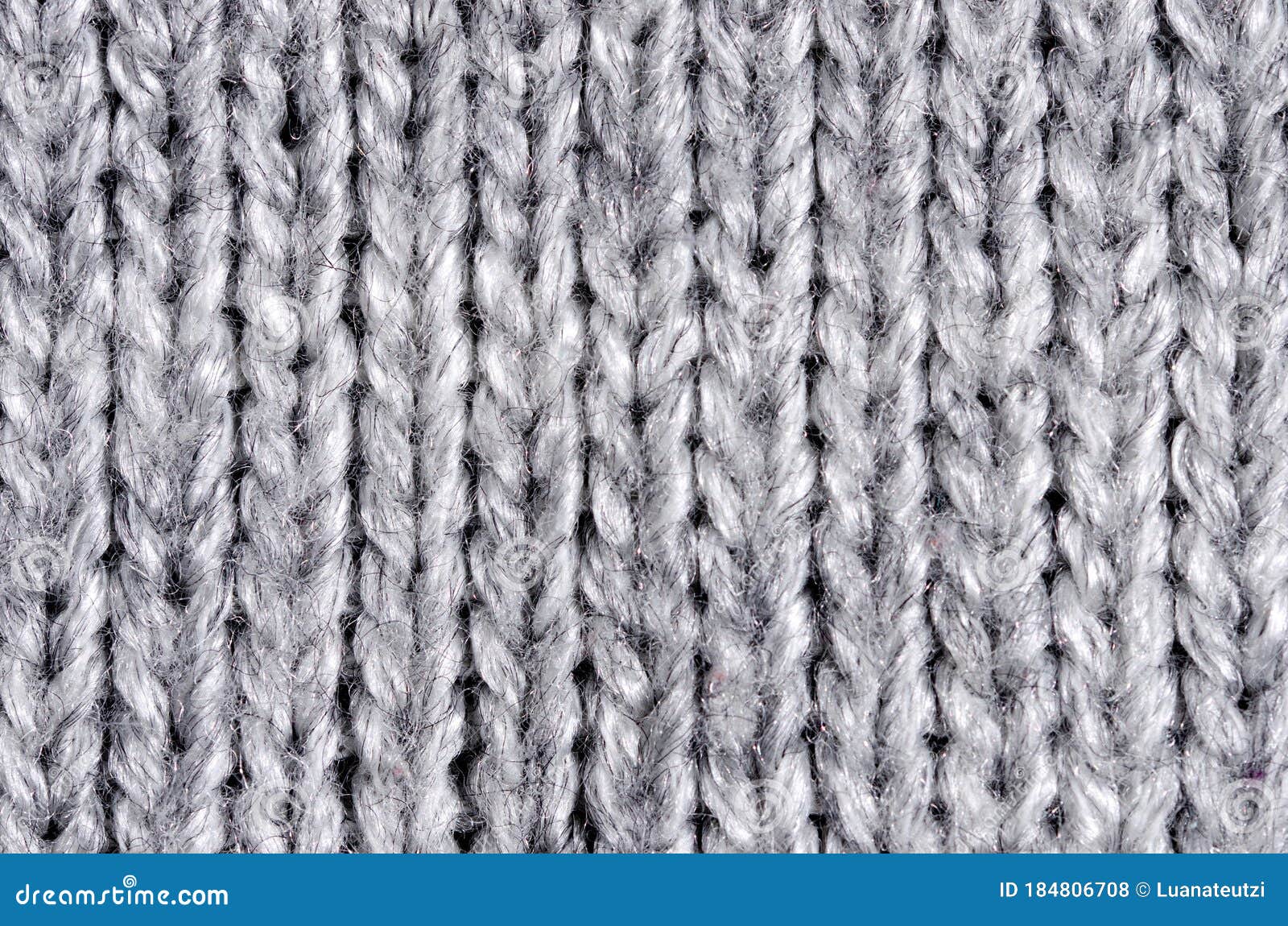 Close Up on Grey Knitted Sweater. Stock Photo - Image of decorative ...
