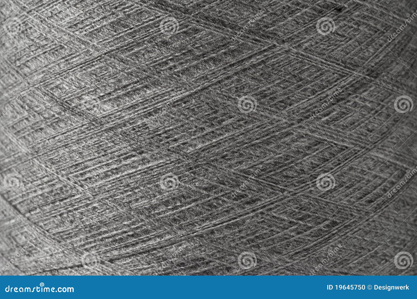 Close Up of a Grey Yarn Texture Stock Photo - Image of string, close ...