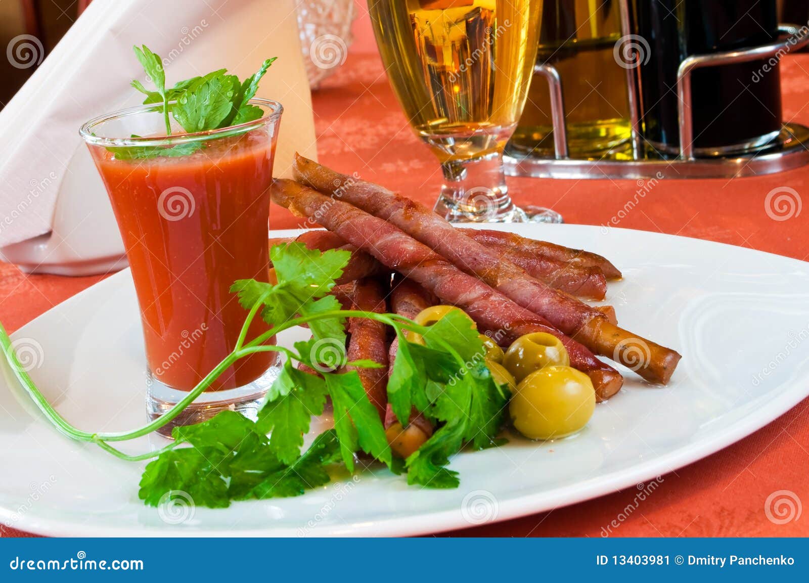 Close Up Of Old Beacon Lighthouse And Red Brick Building In Background ...