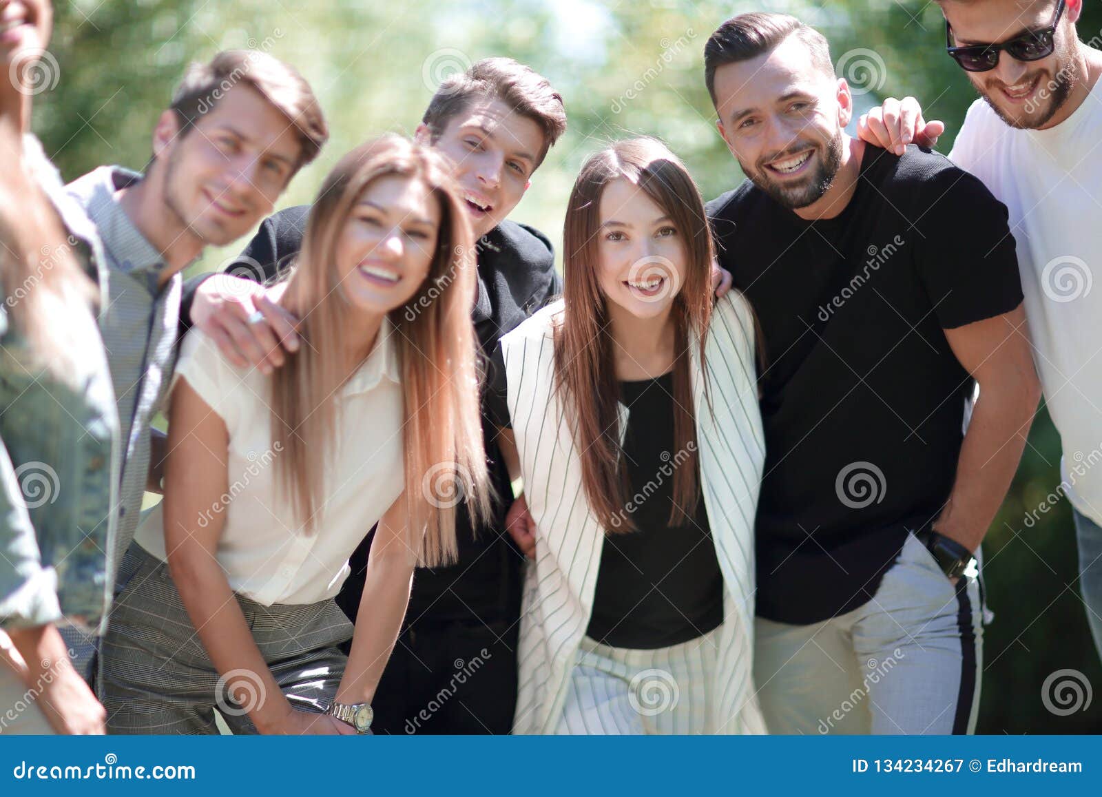 Close up.group of friends stock image. Image of modern - 134234267