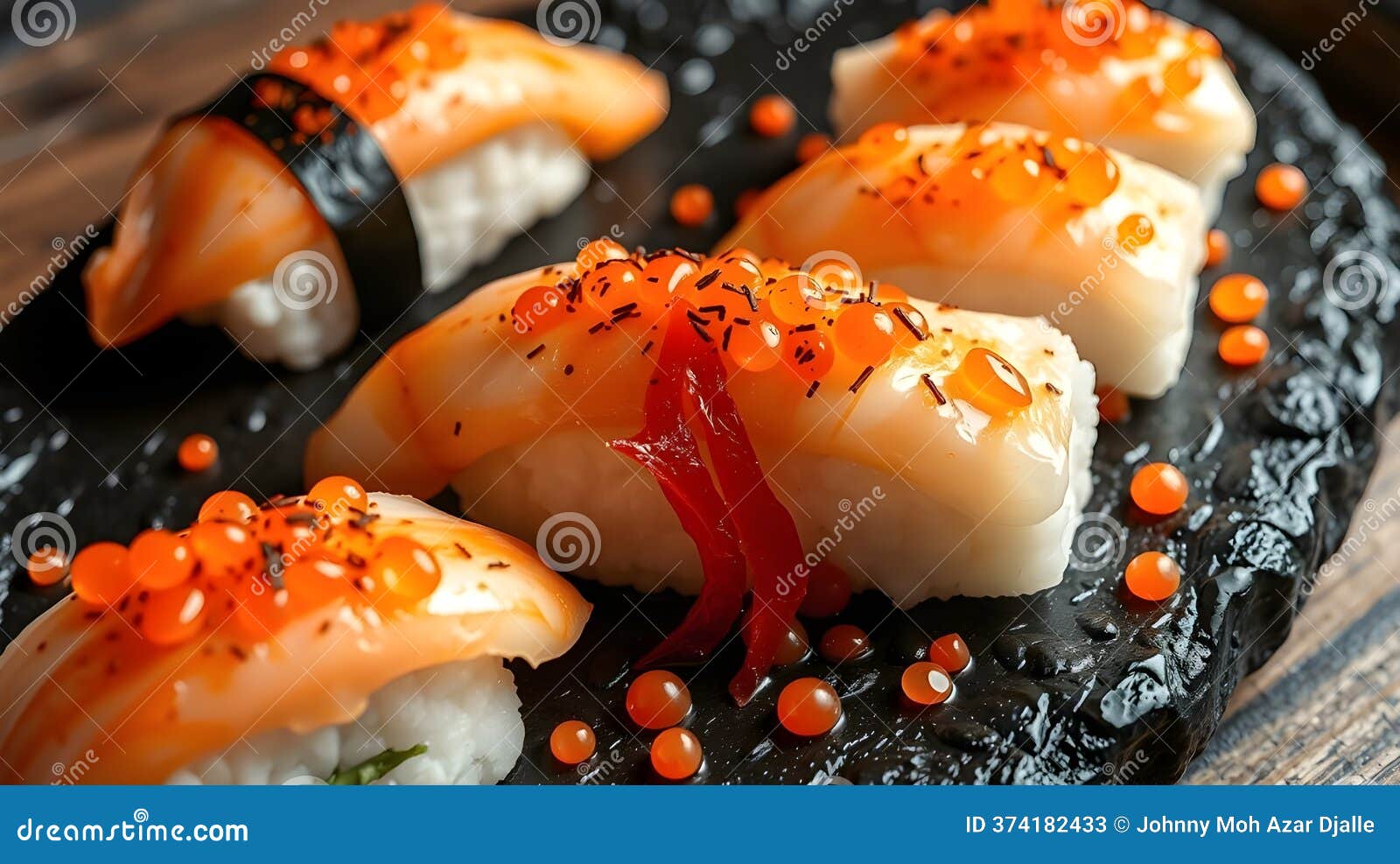 Gunkan Sushi, Onigiri, Maki On Sushi Geta, Sushi Slate Plate, Nigiri ...