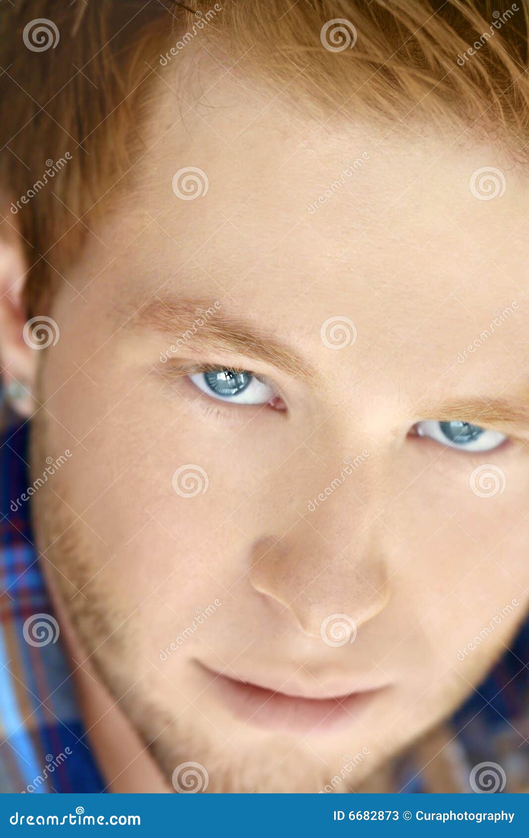 Close up of a guy stock image. Image of portrait, serious - 6682873