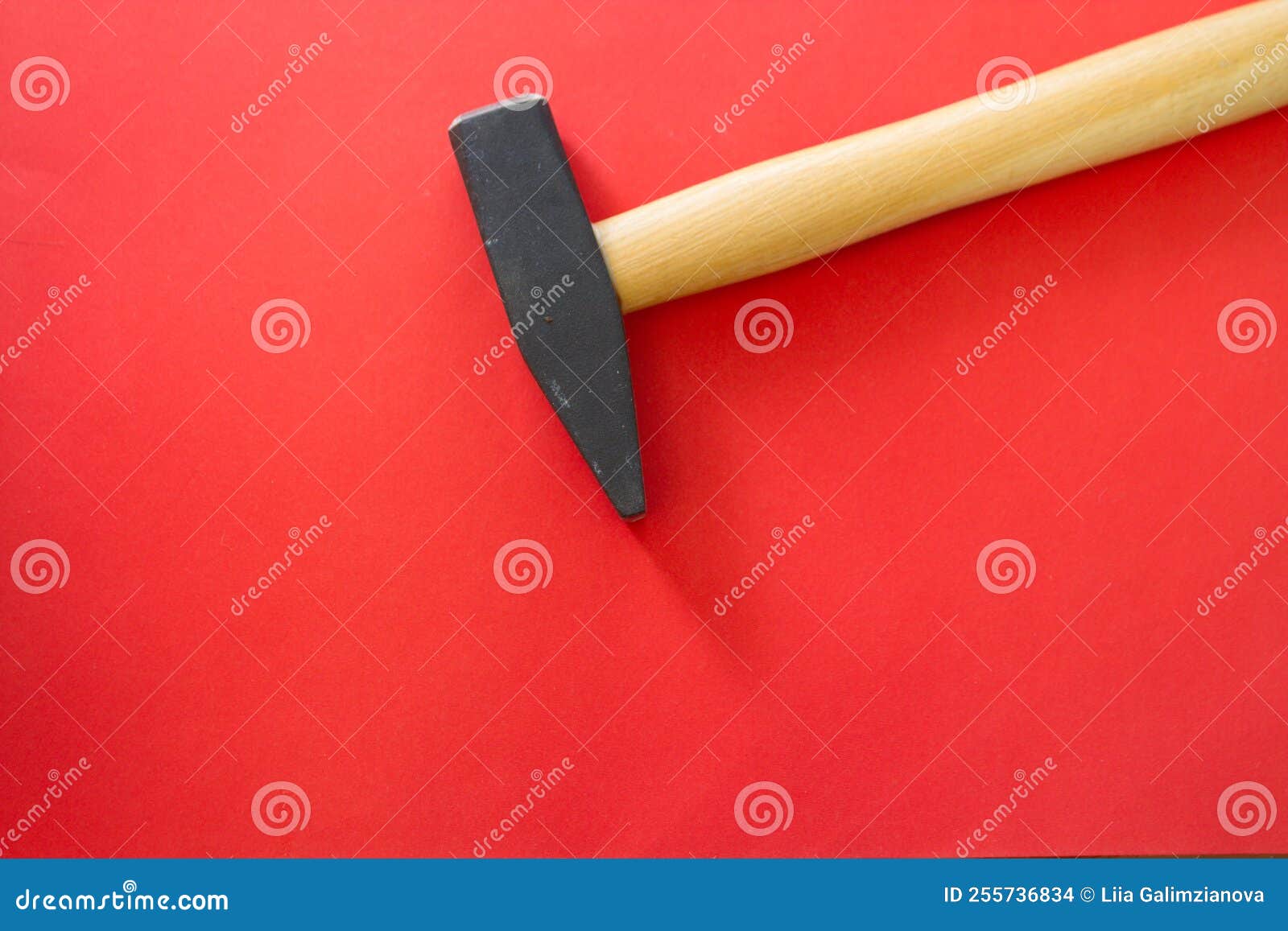 Close up of hammer stock photo. Image of industrial - 255736834