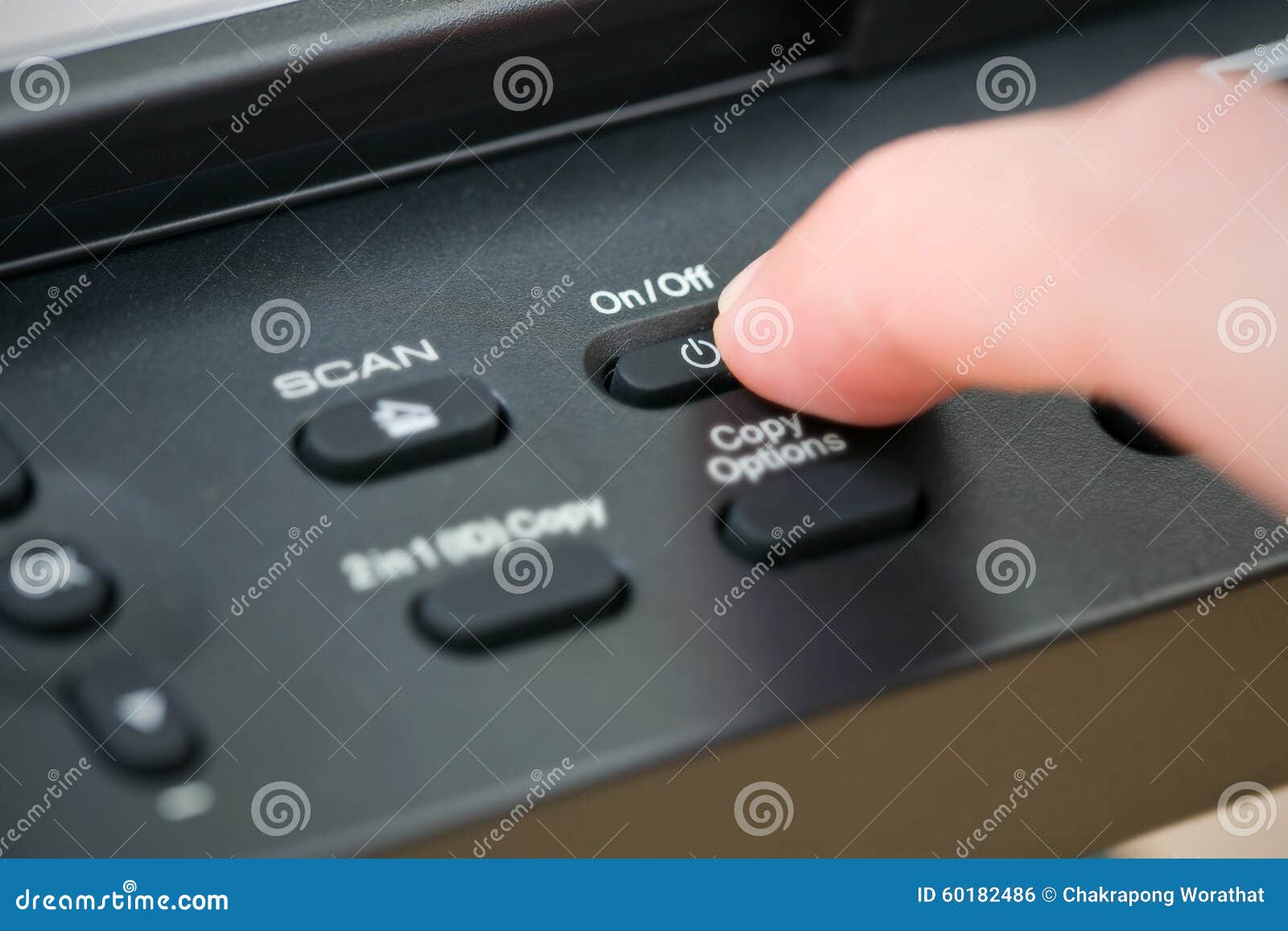 Photocopier With Open Lid, Glass Area Surface Visible. Small Home Use ...