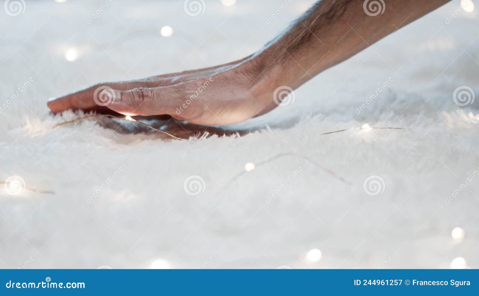 Close-up of Hand Caressing Soft White Carpet Stock Image - Image of ...