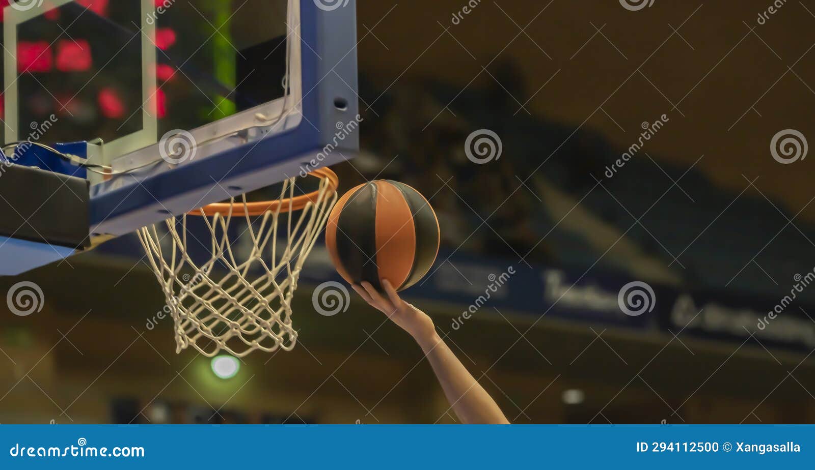Close-up of a Hand Clapping a Basketball Stock Photo - Image of active ...