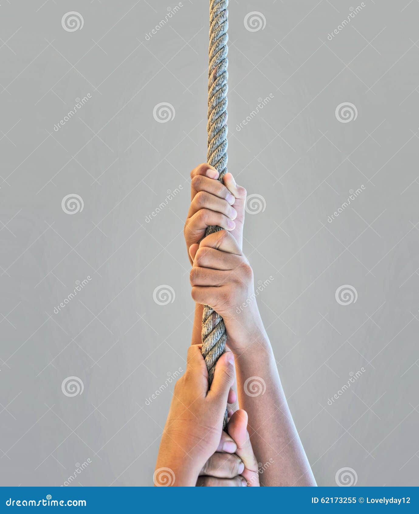 Close up hand holding rope stock image. Image of cooperation - 62173255