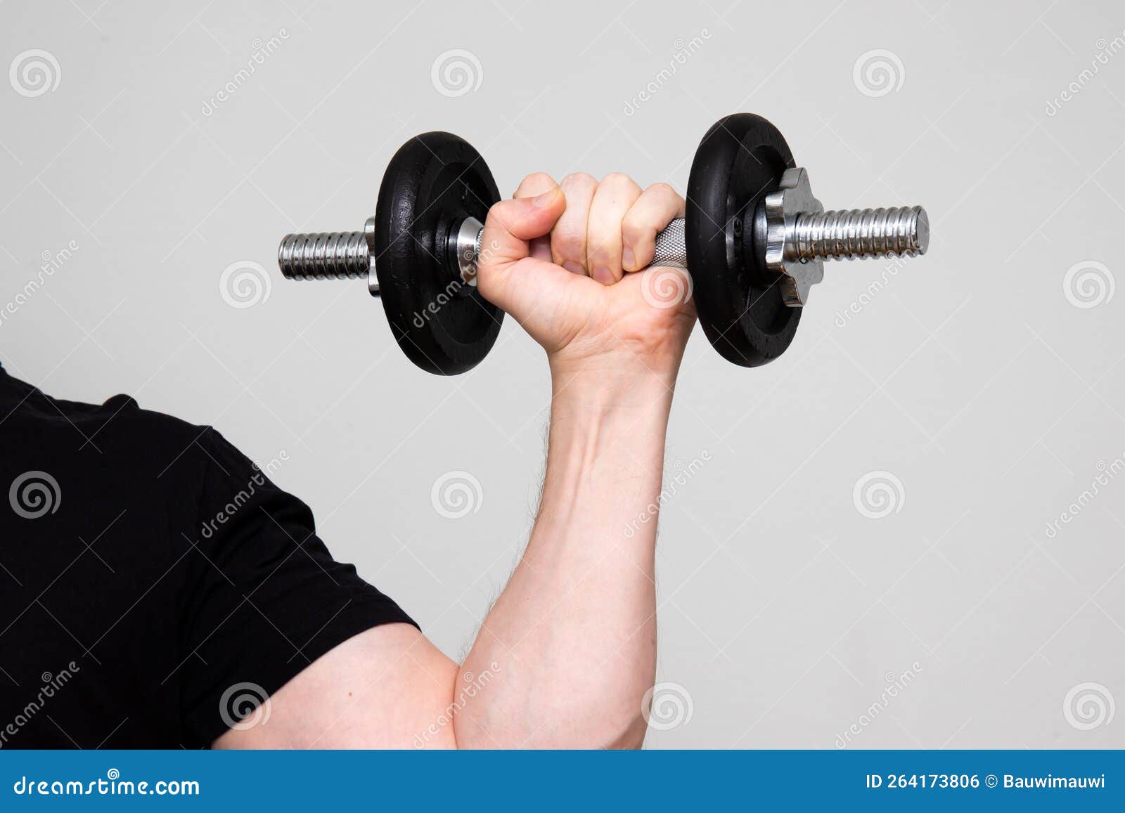 Close Up of a Hand Lifting Dumbell Stock Photo - Image of hand ...