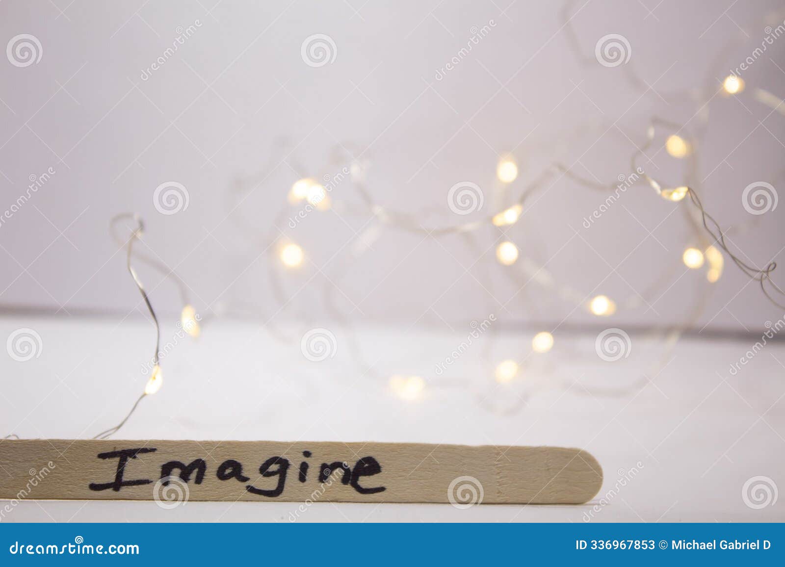 Close Up of a Hand Written Message on a Pop Stick As a Self Esteem ...