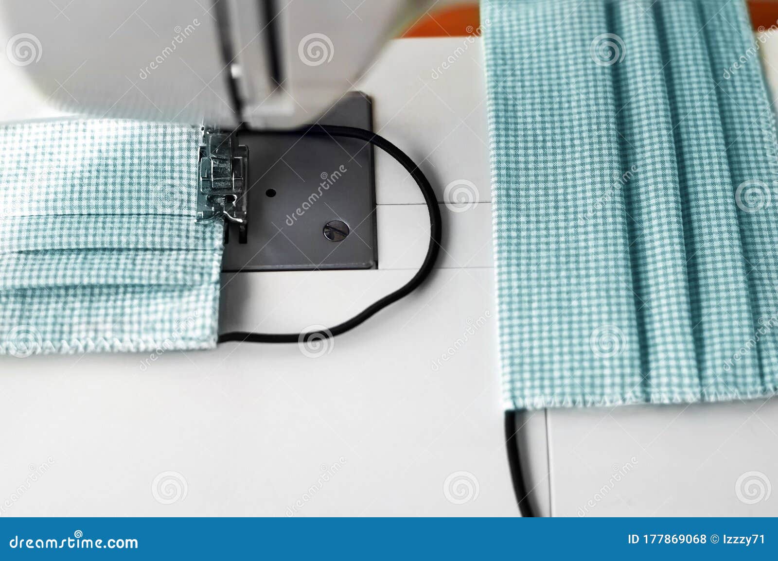 Close Up of Handmade Protective Face Masks Stock Photo - Image of ...