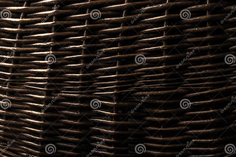 Close Up of Handmade Wooden Wickerwork, Wicker Pattern Stock Photo ...