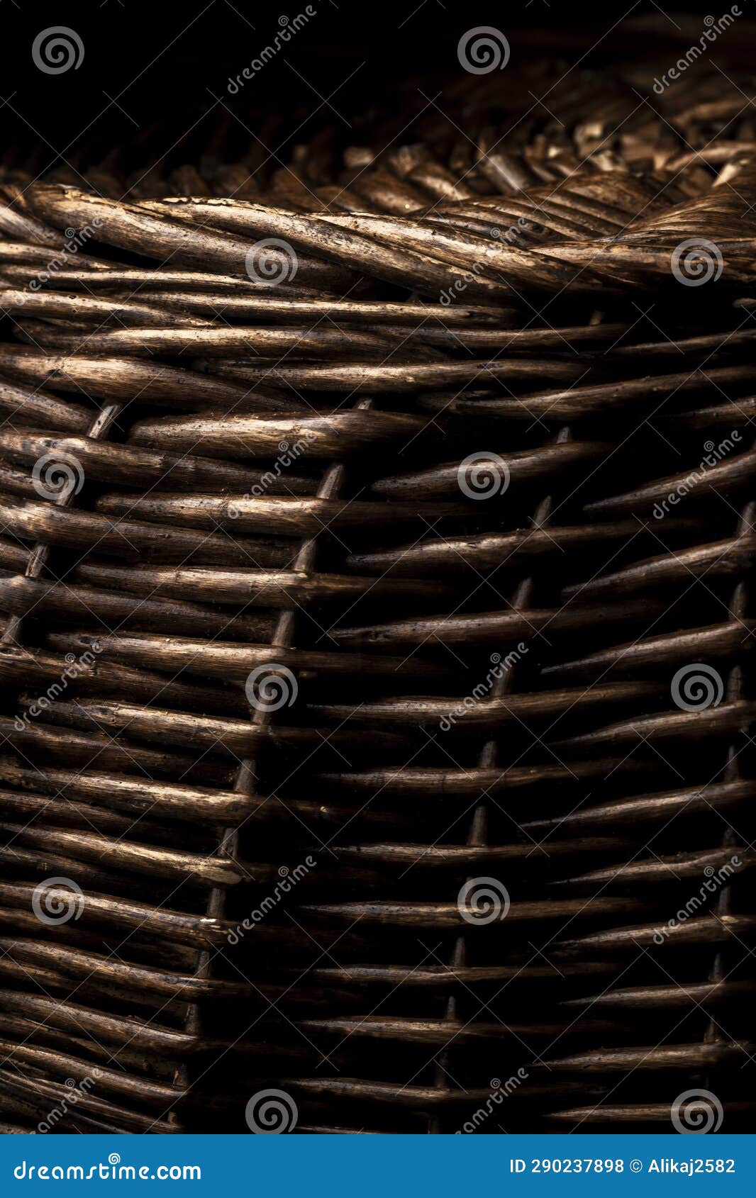 Close Up of Handmade Wooden Wickerwork, Wicker Pattern Stock Photo ...