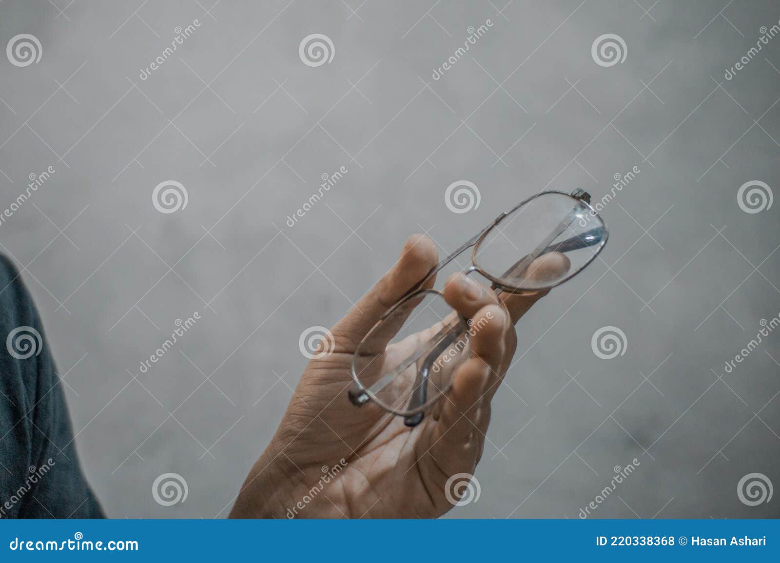 Close-Up Hands Holding Lens Glasses Stock Photo - Image of drawing ...