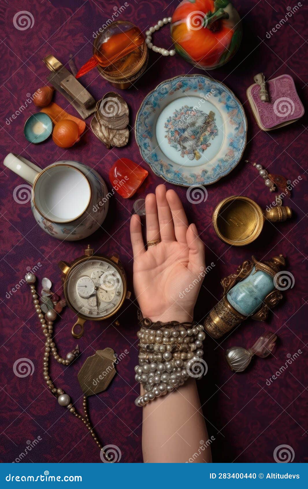 Close-up of Hands Holding Various Objects in daily Life Stock Photo ...