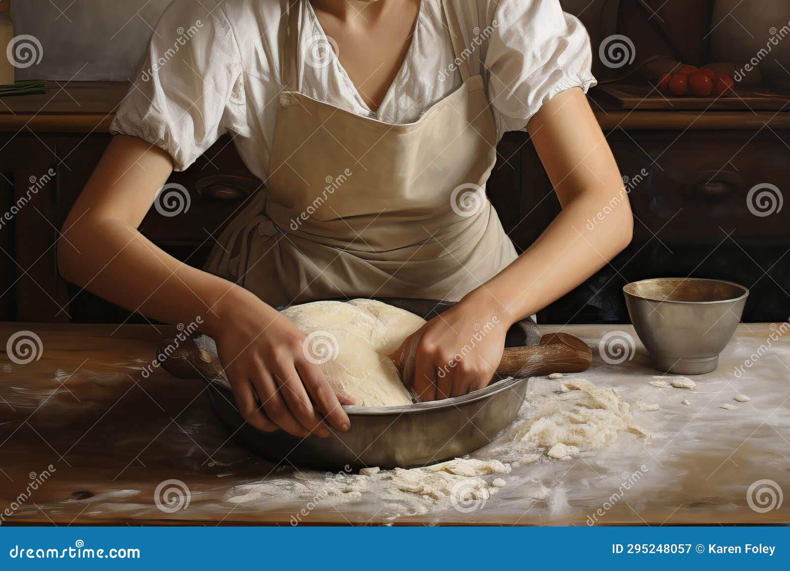 Kneeding Stock Illustrations – 3 Kneeding Stock Illustrations, Vectors ...